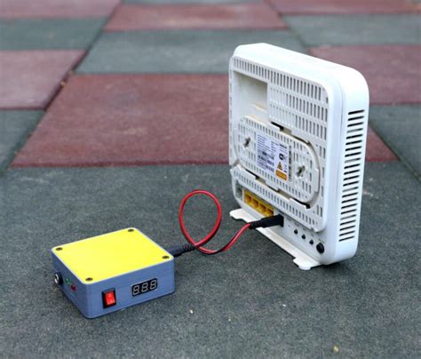 DIY Mini UPS For WiFi Router V4 0 Open Green Energy