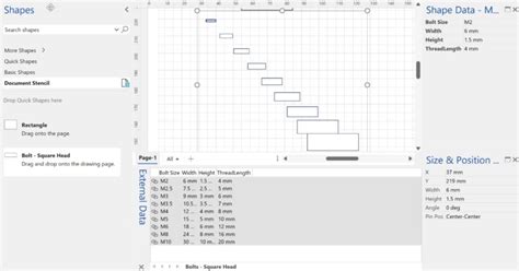 Update Any Visio ShapeSheet Cell With External Data BVisual