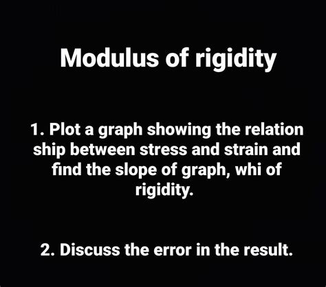 Solved Modulus Of Rigidity 1 Plot A Graph Showing The Chegg Com