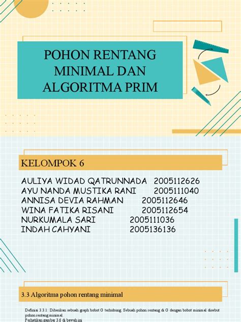 Algoritma Prim Kelompok 6 Pdf