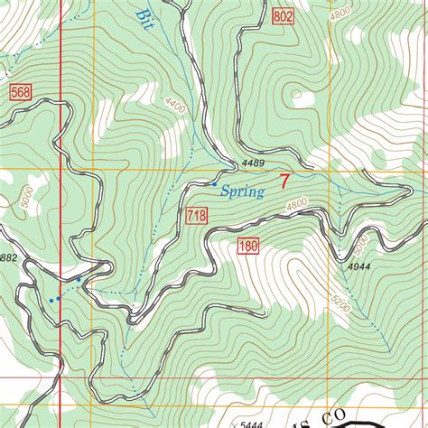 Twin Sisters Id Fstopo Legacy Map By Us Forest Service Topo Avenza