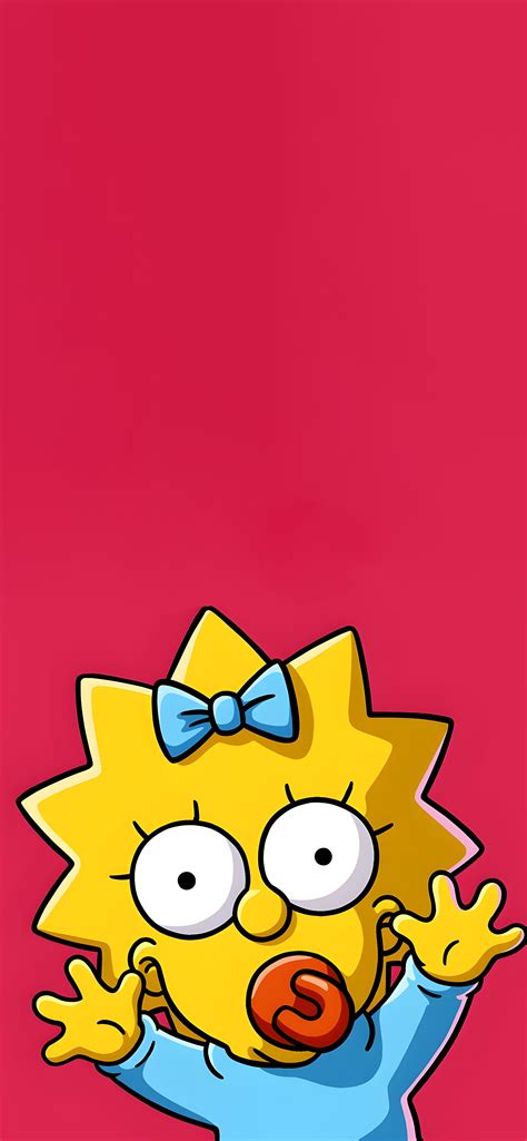 Maggie Simpson Wallpaper Maggie Simpson Homer Simpson Bart Simpson