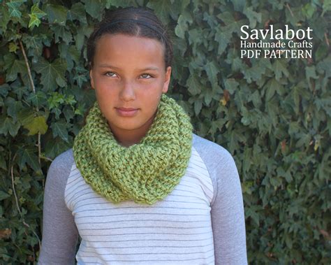 Free Garter Stitch Cowl Pattern Savlabot