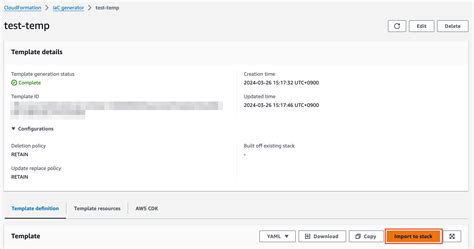 Aws Cloudformation Iac Generatorを試してみた。 Developersio