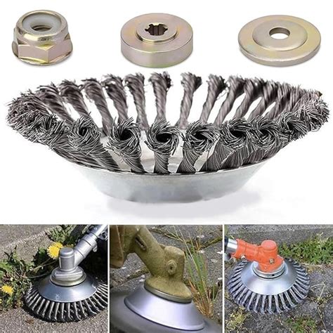 草刈り機 替え刃 草刈機用チップソー 雑草クリーニングツール 芝刈り機ヘッド 研磨機 ハイブリッドカッター 除草ブラシ 草刈機用チップソー 刈込ヘッド ロータリー雑草ブラシ ガーデニング 園芸