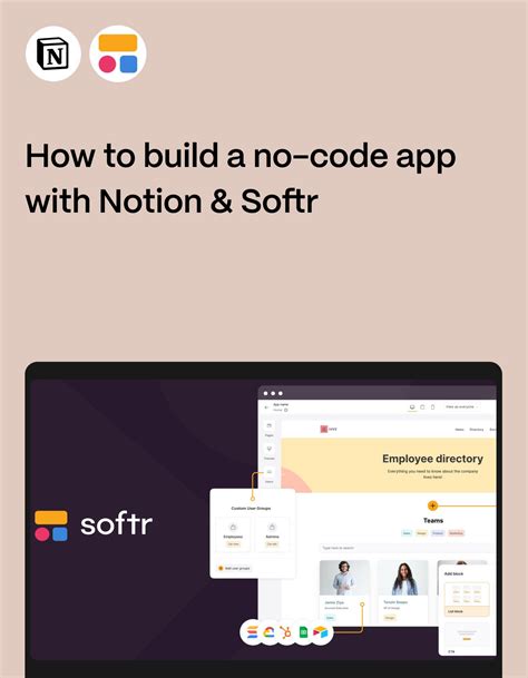 how to build a custom app with notion and softr includes restricted