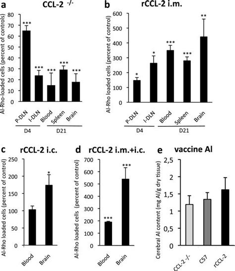 Ccl2 Dependent Systemic Translocation Of Al Particles A Ccl2