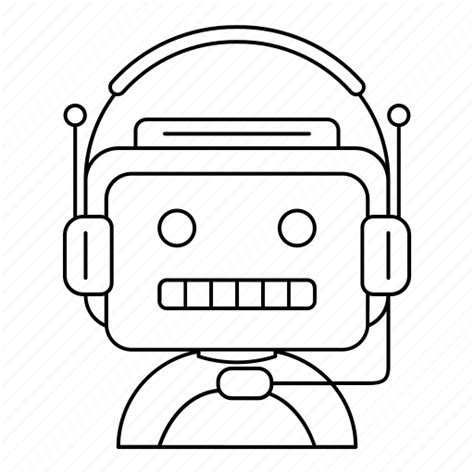 Chatbot Tech Support Chat Assistant Robot Bot Customer Service Icon Download On Iconfinder
