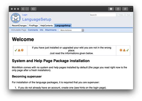 Moinmoin — Nginx Unit