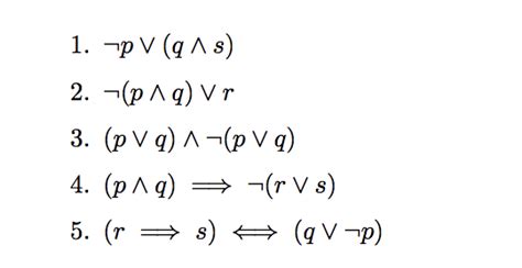 solved problem i 4 assume the propositions p q r and s