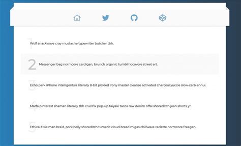 CSS List Style Awesome Examples OnAirCode