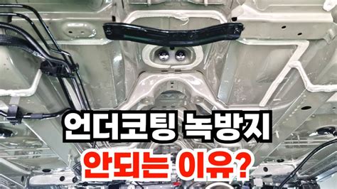 신차 딜러가 해주는 서비스 언더코팅 녹방지 하고는 상관없다 Youtube