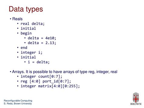 Ppt Reconfigurable Computing En2911x Fall07 Lecture 05 Verilog 13 Powerpoint