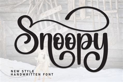 Snoopy Font From Creator Charles Schulzs Own Personal Sense Of Style Snoopy Font From Creator Charles Schulzs Own Personal Sense Of Style