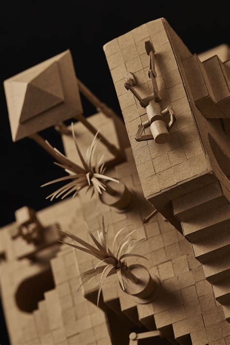 21 Escher Cube Sold 🎈 — Greg Olijnyk Cardboard Artist