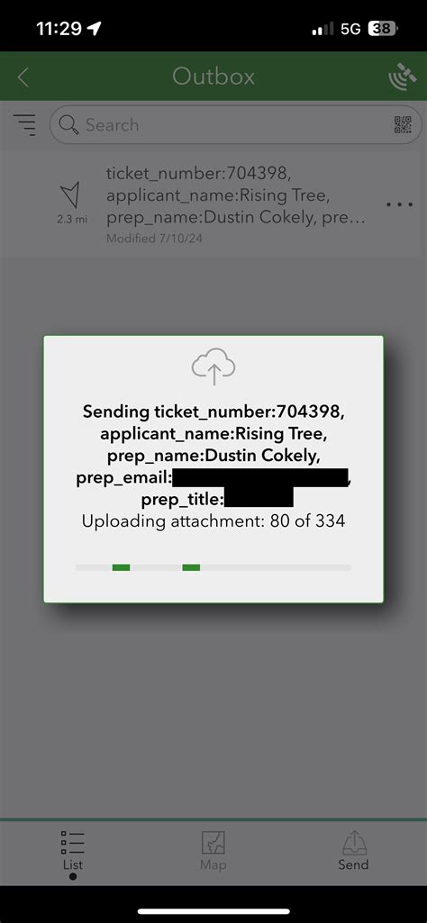 Solved Unable To Send Surveys From Survey 123 Ios Appli Esri