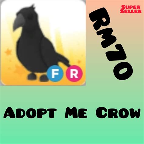 Adopt Me Crow Video Gaming Video Games Others On Carousell