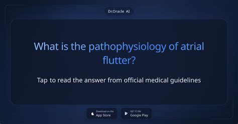 What Is The Pathophysiology Of Atrial Flutter
