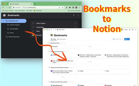 Bookmarks To Notion