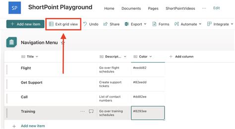How To Dynamically Set Colors From A Sharepoint List Shortpoint Support