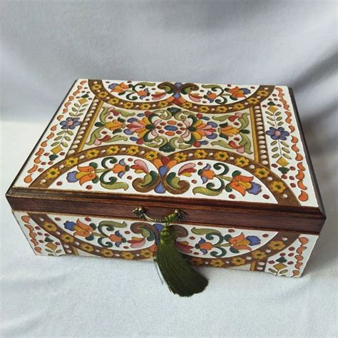 ⚜️ПОДАРКИ РУЧНОЙ РАБОТЫ ⚜️ On Instagram “Шкатулка для украшений По мотивам русских сказок 🌟В