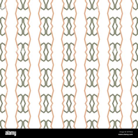 Seamless Geometric Ornamental Vector Pattern Abstract Background Stock