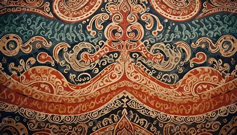 Dayak Pattern Borneo Tribal Design Dayak Motifs Dayak Art Traditional