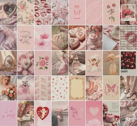 97 Decor Coquette Room Decor Pink Coquette Posters Coquette