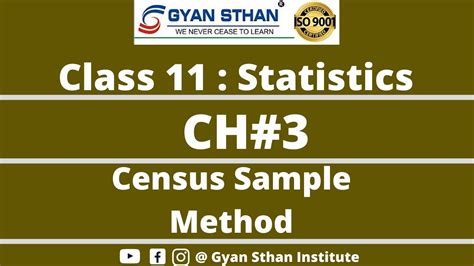 Census Sample Method Youtube
