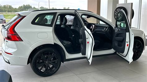 2026 White Volvo Xc60 Plus Black Edition Mhev In Depth Walkaround 4k