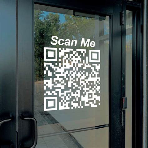 Custom Qr Code And Line Of Text 10 Year Outdoor Rating Etsy Floor
