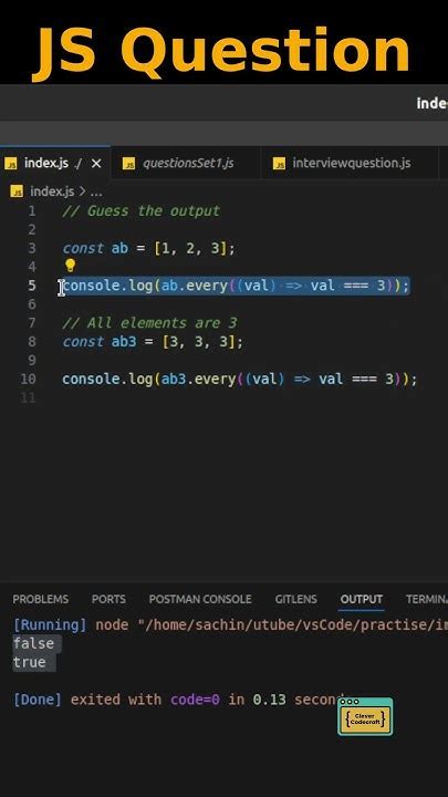 Javascript Interview Question 15 With Explanation Shorts Javascript