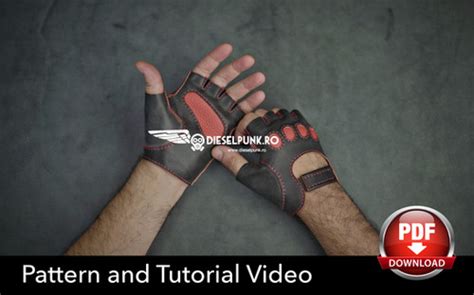 Gloves Pattern Driving Gloves Diy Pdf Download Fingerless Gloves