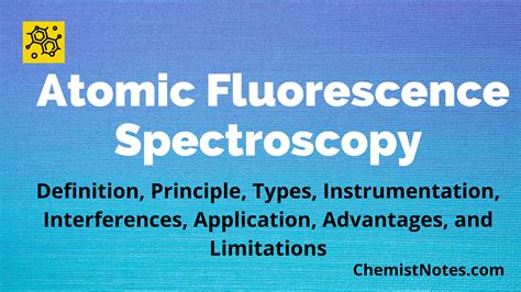 Atomic Fluorescence Spectroscopy Principle Instrumentation And 7