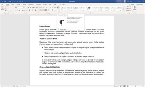 Microsoft Word Formatting Symbols List Fikoapex