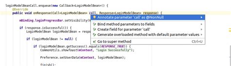 Android Studio Hint For NonNull Not Working By Pressing ALT ENTER Stack Overflow
