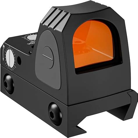 TFFUAM Red Dot Sight For RMR Adjustable Reflex Sight Tactical Red Dot MOA Scope Mm Rail