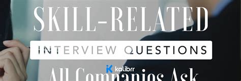 Skill Based Interview Questions All Companies Ask