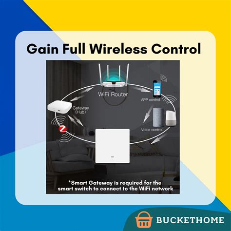 SG Seller Smart Light Switch Zigbee NO NEUTRAL NO CAPACITOR Tuya Smartlife Smart Home BTO