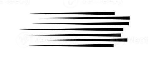 Cartoon Speed Lines High Speed Movement PNG