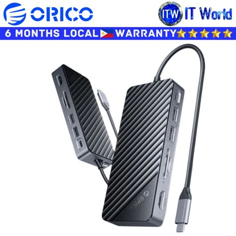 Itw Orico USB Hub Docking Station OM P G In M Gbps OM P G BK EP Lazada PH