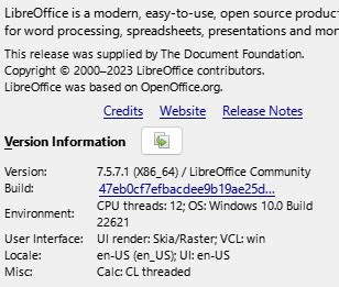 New Version And Calc Displays Are Fouled English Ask LibreOffice