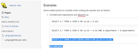 Hadoop Hive Supports Nonequi Join Stack Overflow