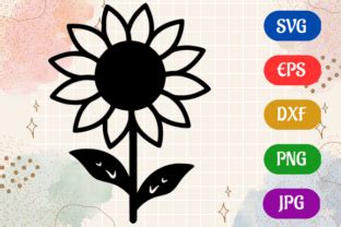 Flower Black Svg Vector Silhouette D Graphic By Creative Oasis Creative Fabrica