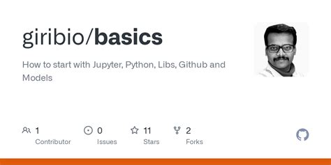 Github Giribiobasics How To Start With Jupyter Python Libs