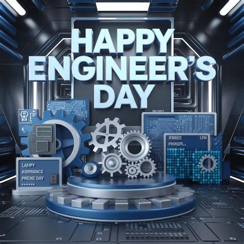 Engineers Day Theme Premium Ai Generated Image