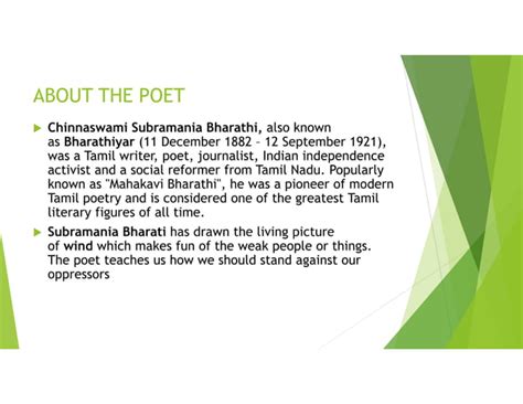 Wind Poem English Class Nine Subramania Bharati Pdf
