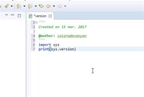 Eclipse y PyDev para Python Programación de libre uso