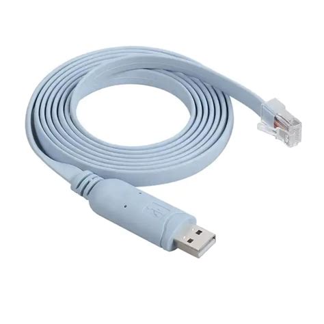 Wiredcom Usb To Rj45 Console Cable Serial Adapter Converter For