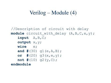 Ppt Hardware Description Language Introduction Powerpoint